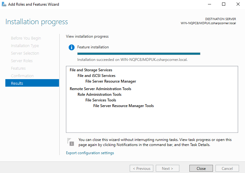 How To Install The File Server Resource Manager Fsrm